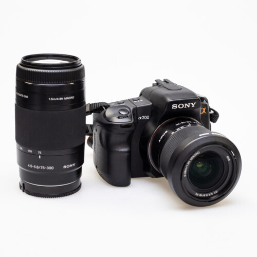 Buy Sony A200 18-70 + 75-300 KIT - Used In Lancaster, PA (Near ...